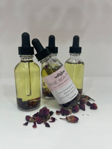 ROSE GLOW BEAUTY OIL – The Soft Glow SkinCare